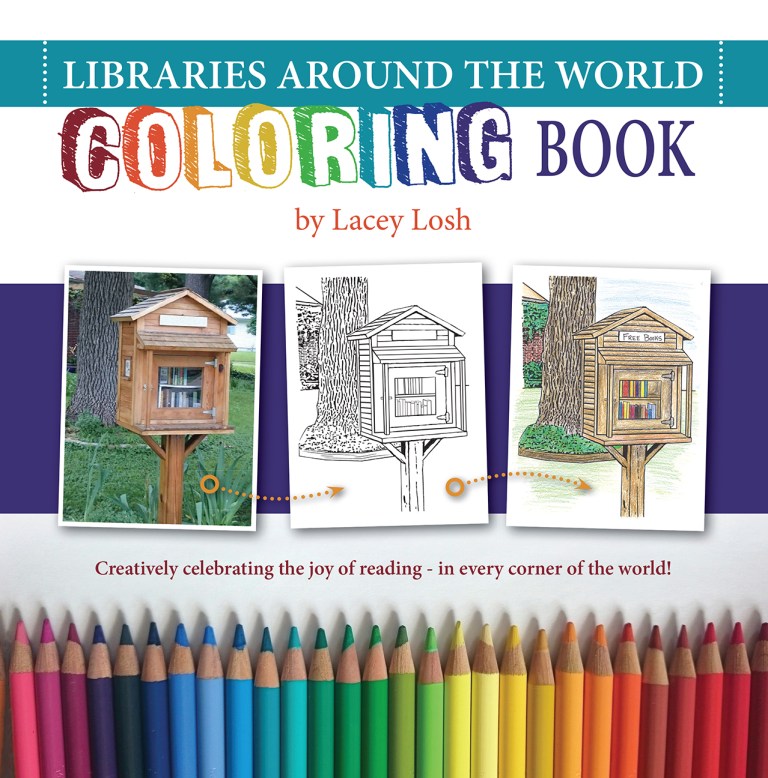 Coloring with Lacey | Our first project – "Libraries Around the World ...